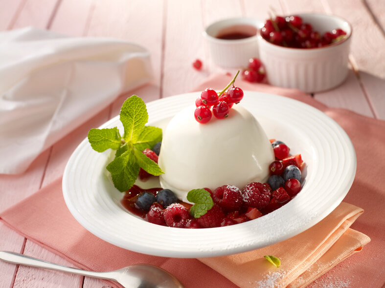 SALADE DE FRUITS ROUGES, CRÈME RICOTTA-ORANGE-CITRON (2) | Galbani